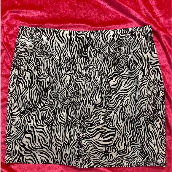 Attyre | Skirts | Zebra Print Skirt | Poshmark